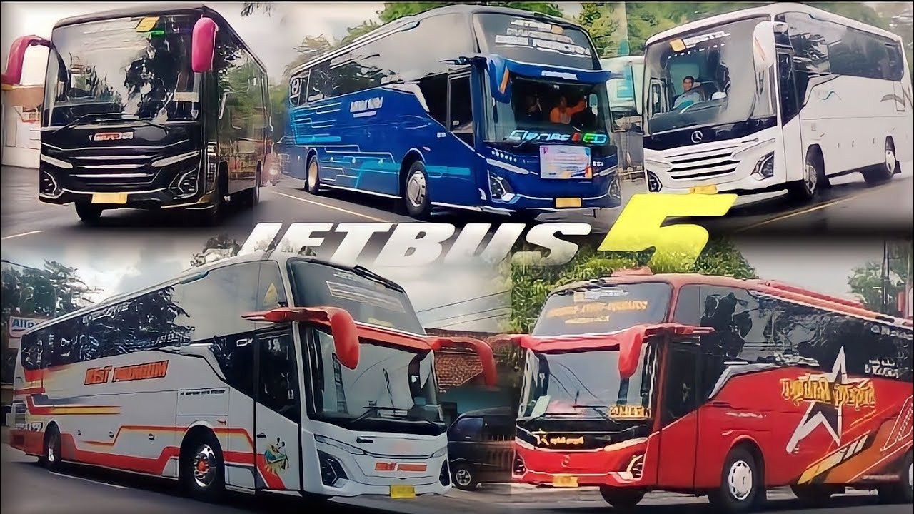 jetbus 5 !!! kumpulan bus jetbus 5, ada best premium,Sugeng Rahayu ...