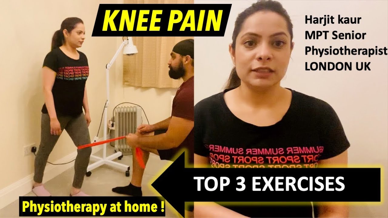 Top 3 Exercise of Knee Pain | Arthritis | Physiotherapy at home ...