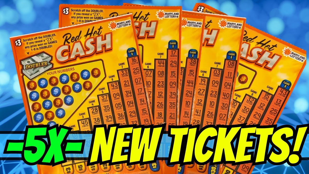 Check Out These New Scratch Off Tickets from the Maryland Lottery! Red ...