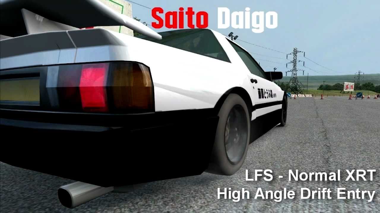 LFS - Normal XRT High Angle Entry Drift [HD] - YouTube