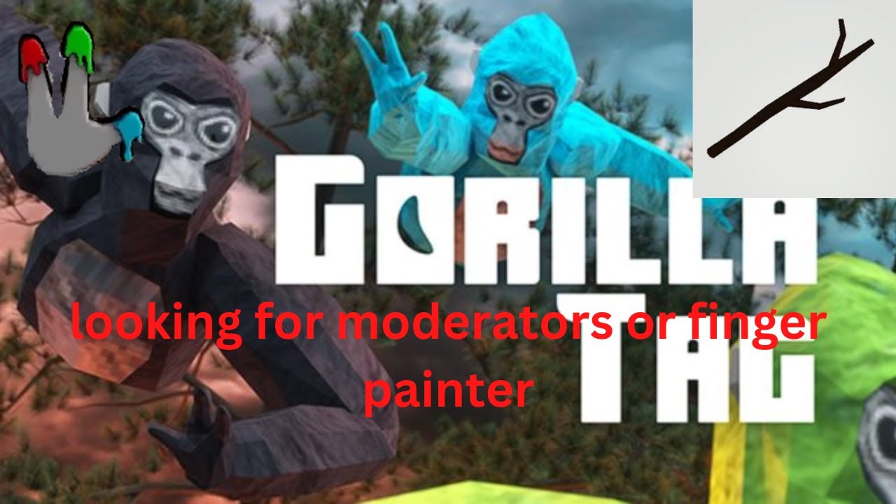 Looking for moderators or finger painters in gtag - YouTube