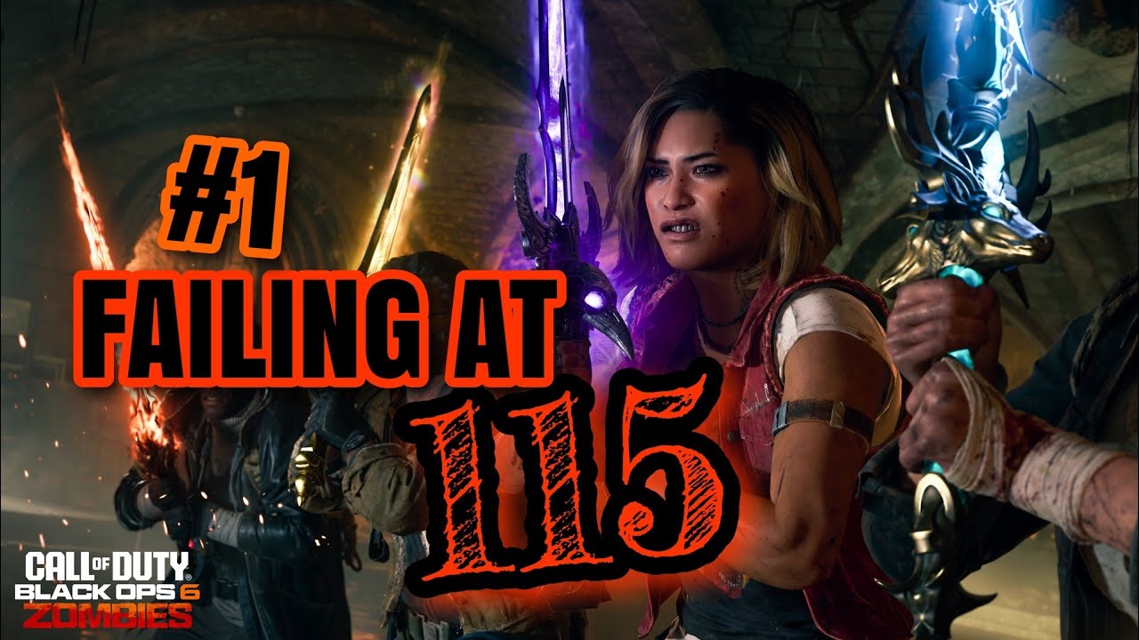 FAILING AT ROUND 115 ATTEMPT #1 (CITADELLE DES MORTS) | BLACK OPS 6 ...