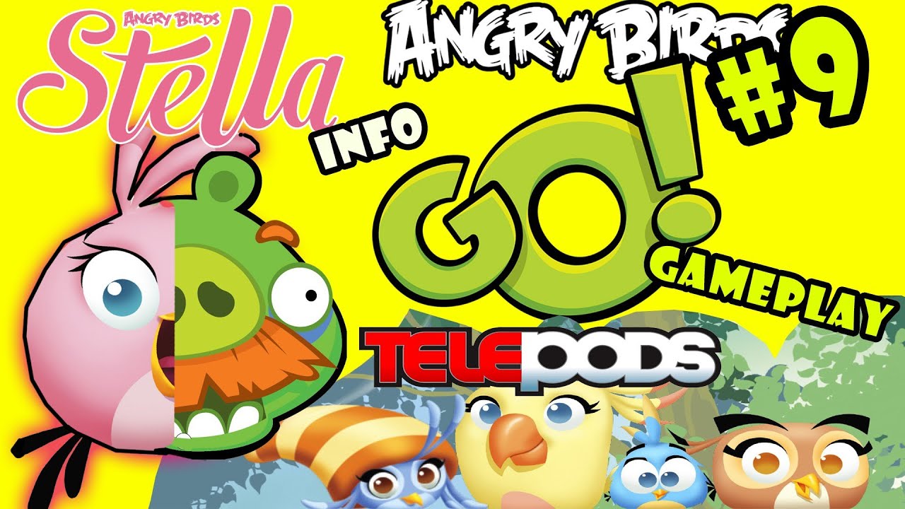 Let's Play Angry Birds Go: Pt. 9 - ForeMan Pig Race + STELLA TELEPODS ...