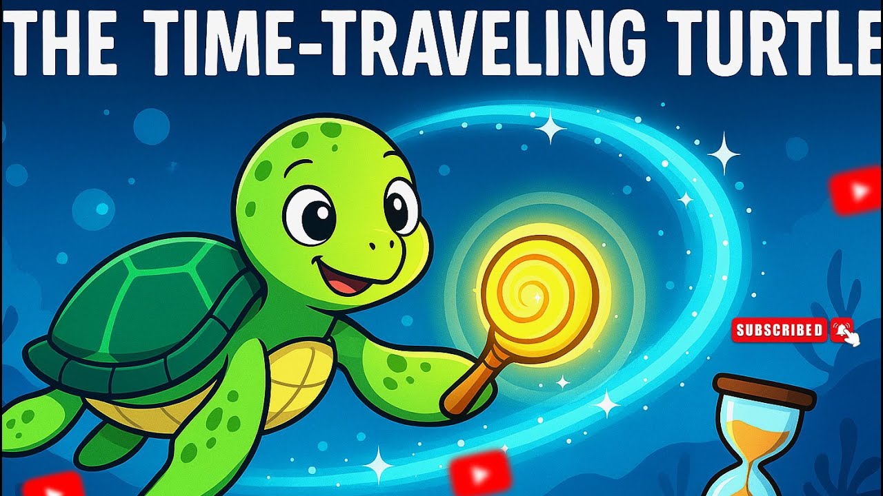 🌊🐢 The Time-Traveling Turtle | Animated Story for Kids ⏳ - YouTube