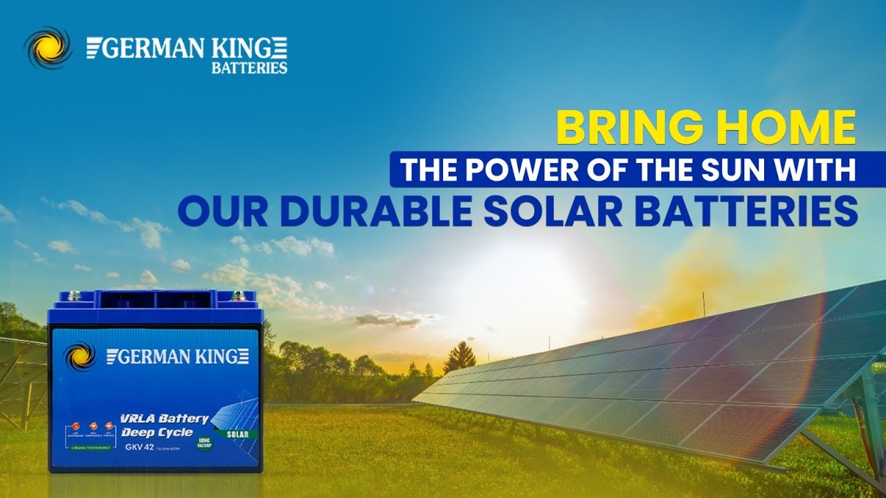German King Solar Battery | Best quality Solar VRLA Battery # ...