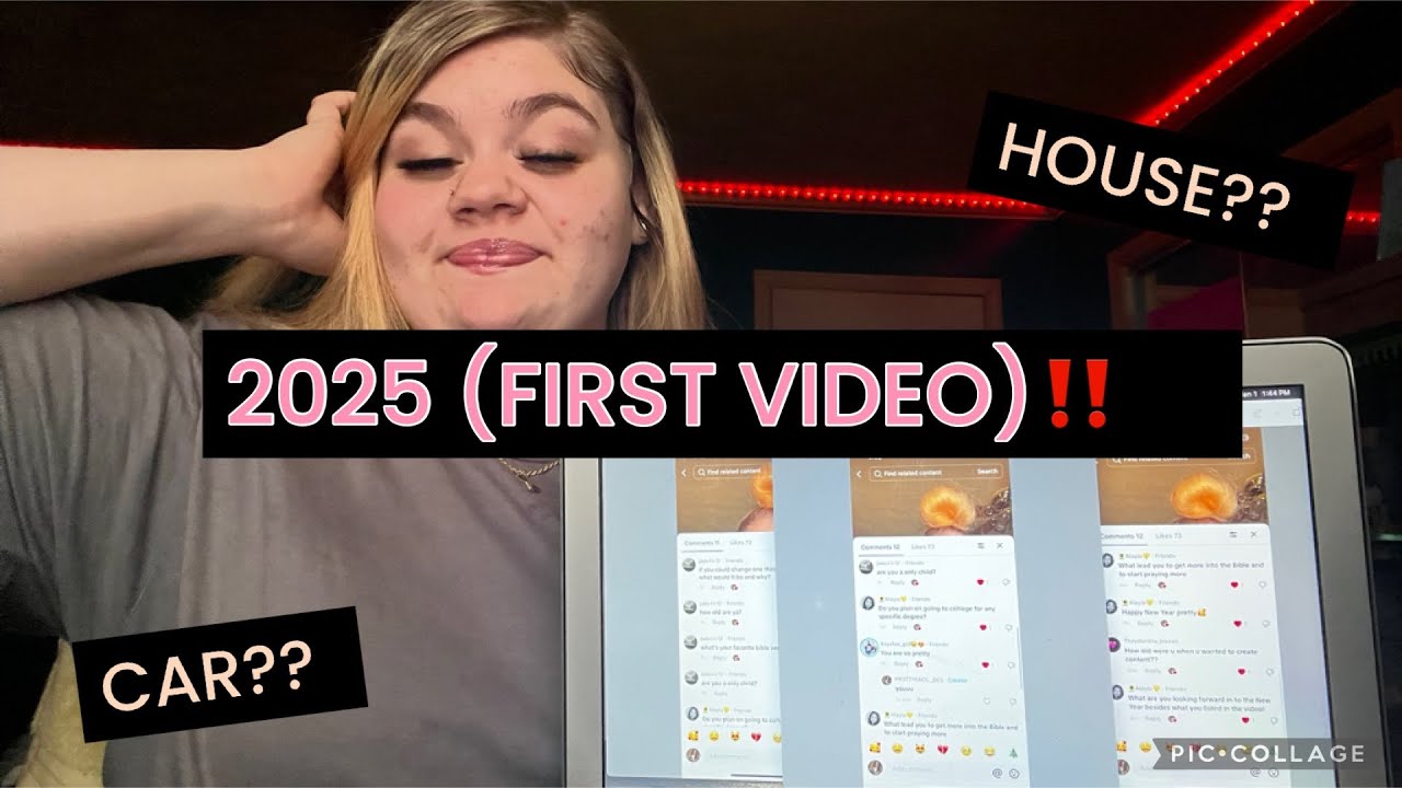 MY PREDICTION OF MY 2025‼️*new years day* - YouTube