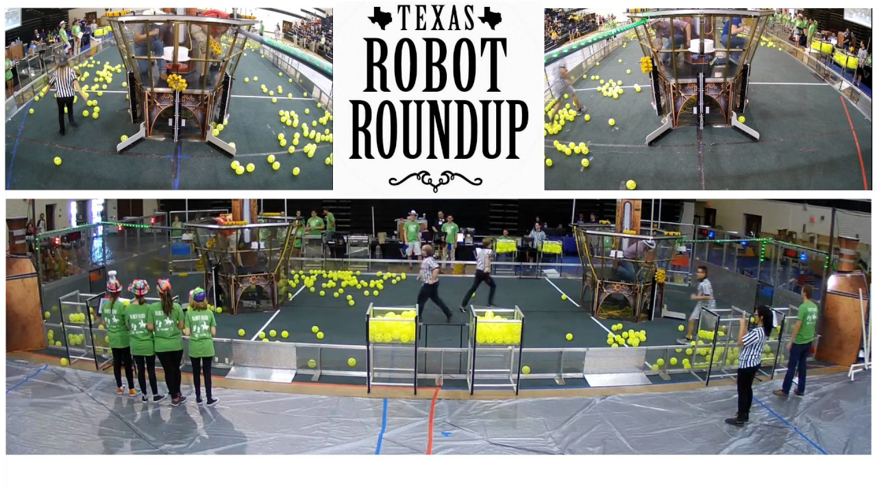 Human Robot Texas Robot Roundup 2017 - YouTube