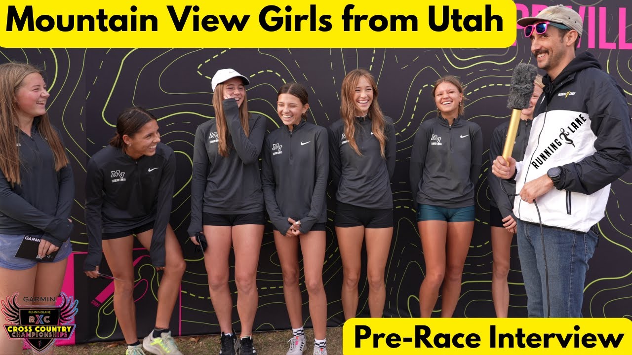 Mountain View Girls from Utah - 3rd place team - RunningLane Pre-Race ...