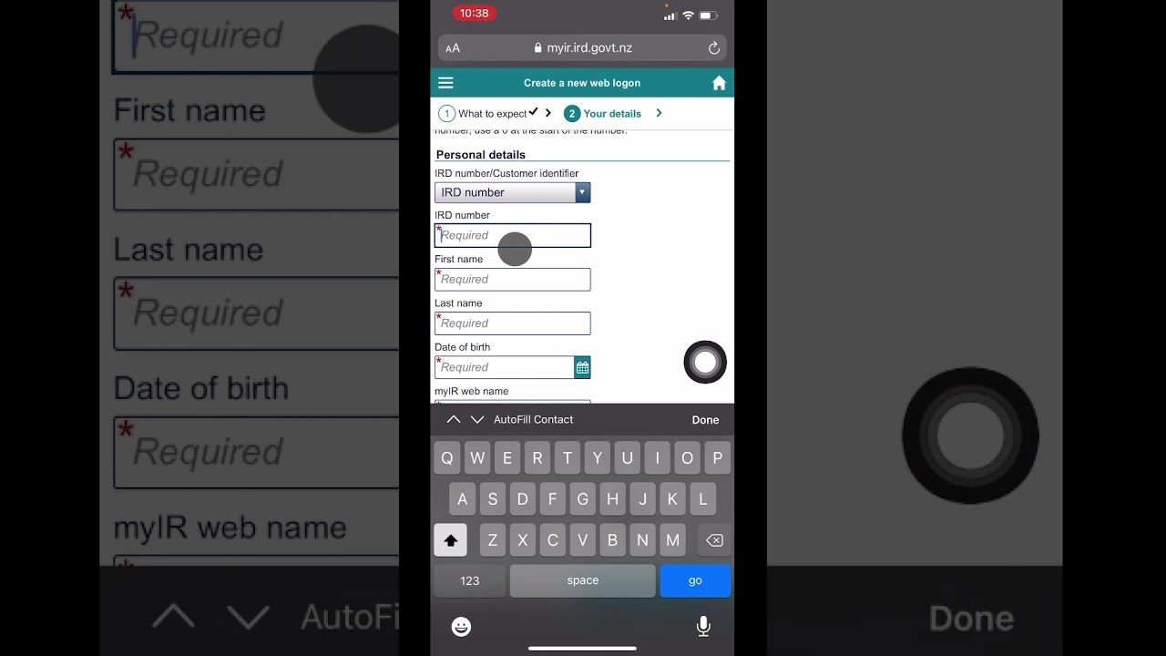How to register for My IR - YouTube