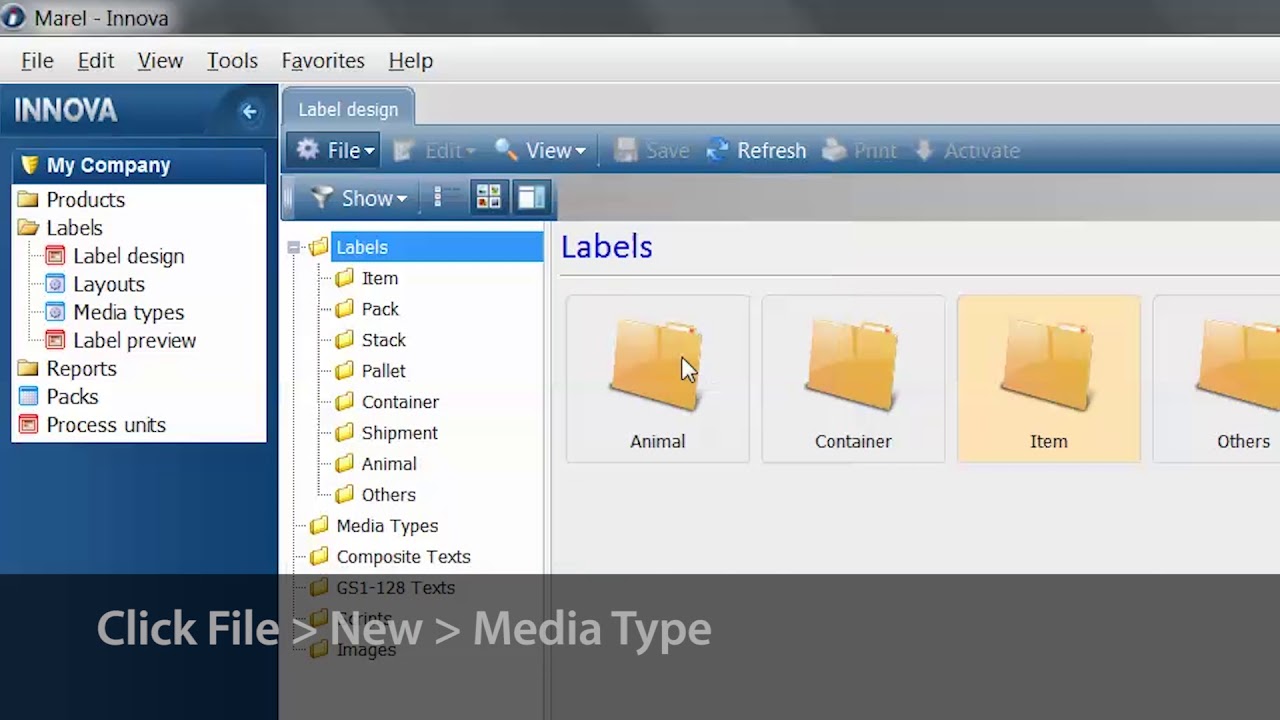 Create a Media Type - YouTube