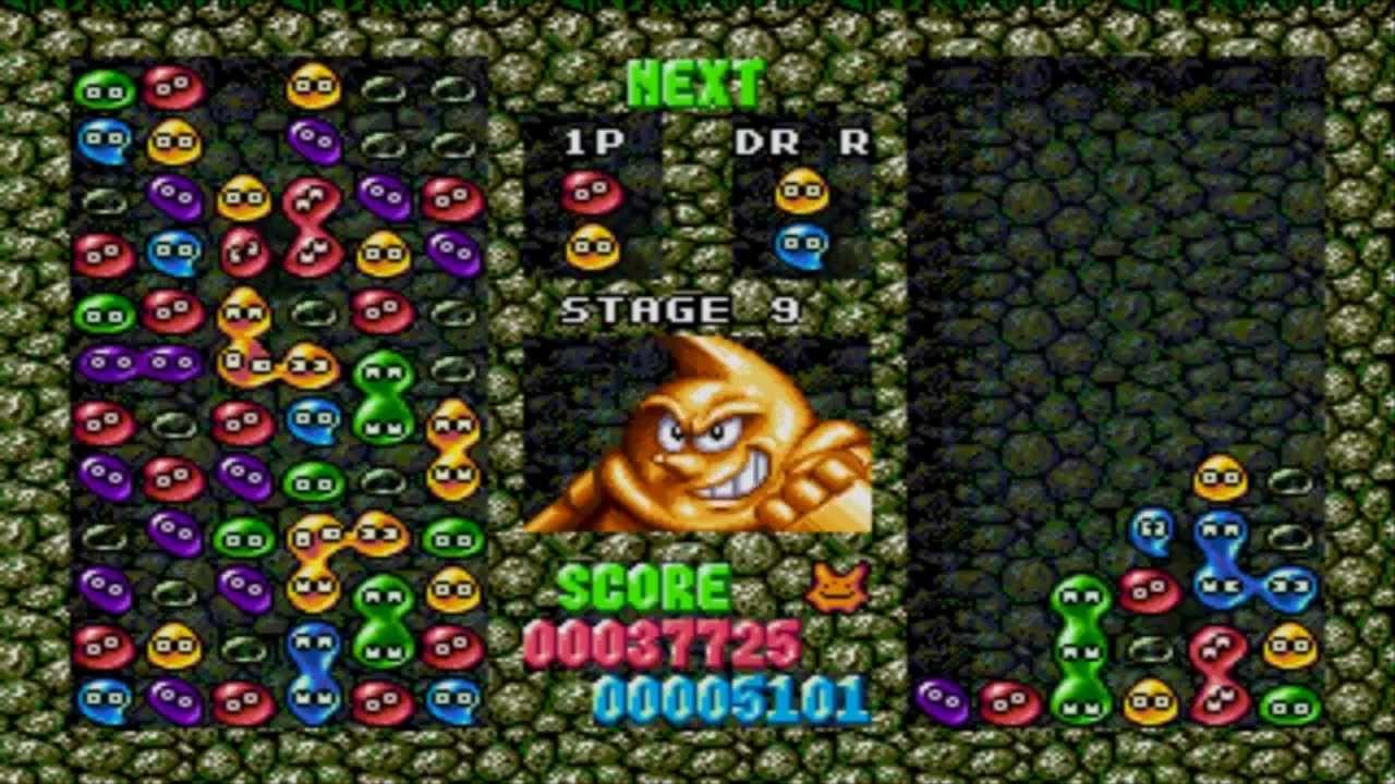 Let's Play Dr Robotnik's Mean Bean Machine PT2: A Spike In Difficulty ...