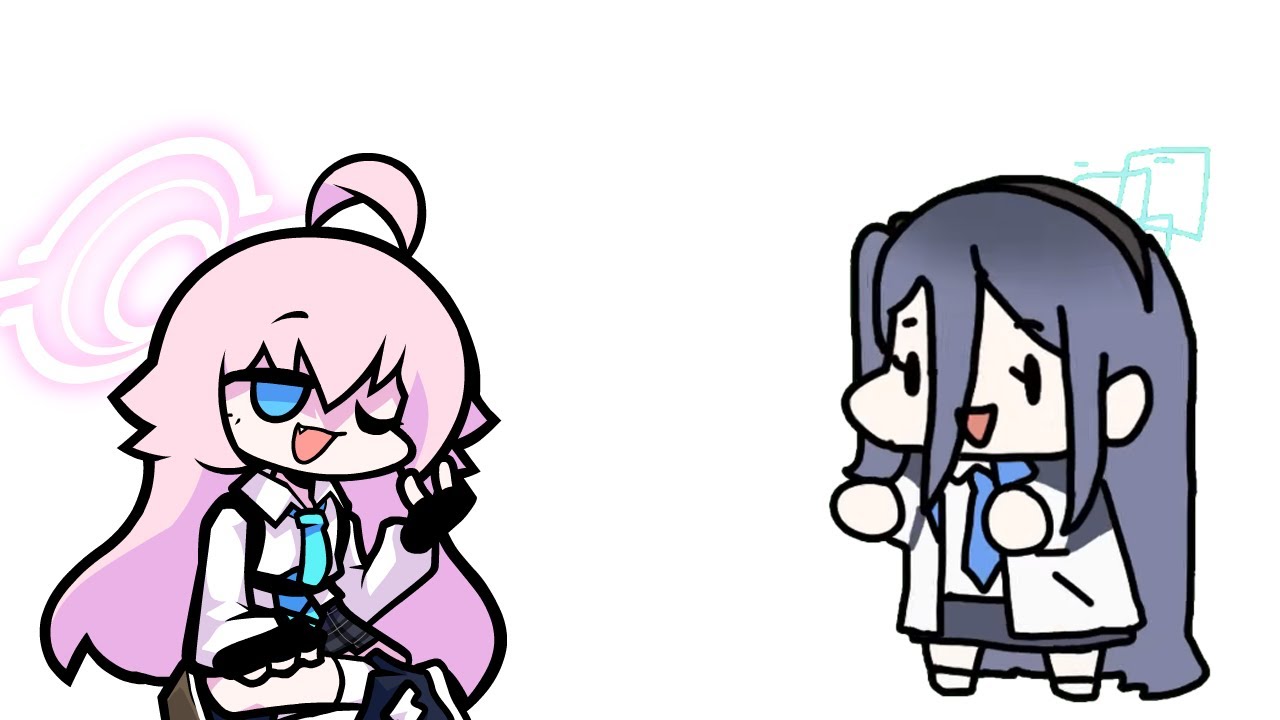 Tie ft. Hoshino & Arisu [FNF x Blue Archive UST] - YouTube