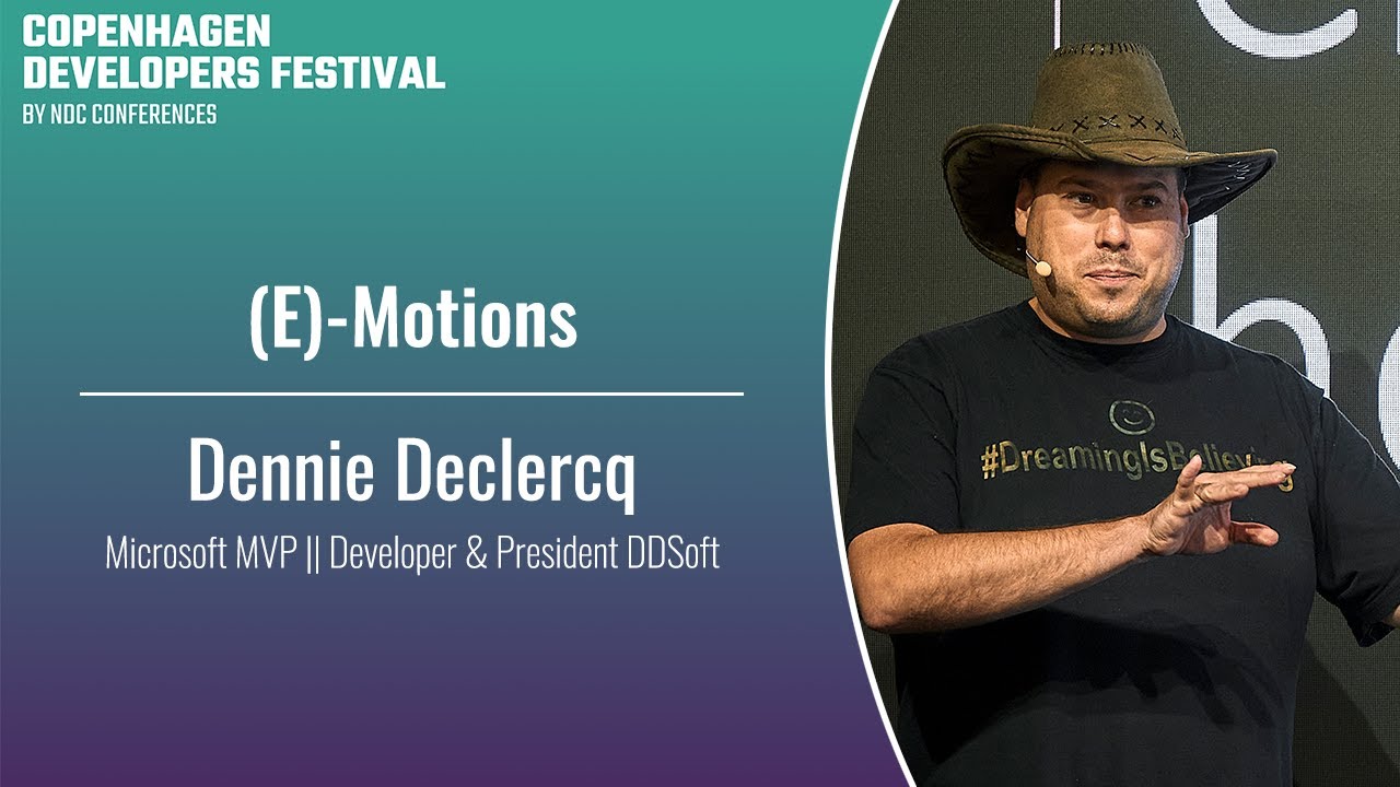 (E)-Motions - Dennie Declercq - Copenhagen DevFest 2023 - YouTube