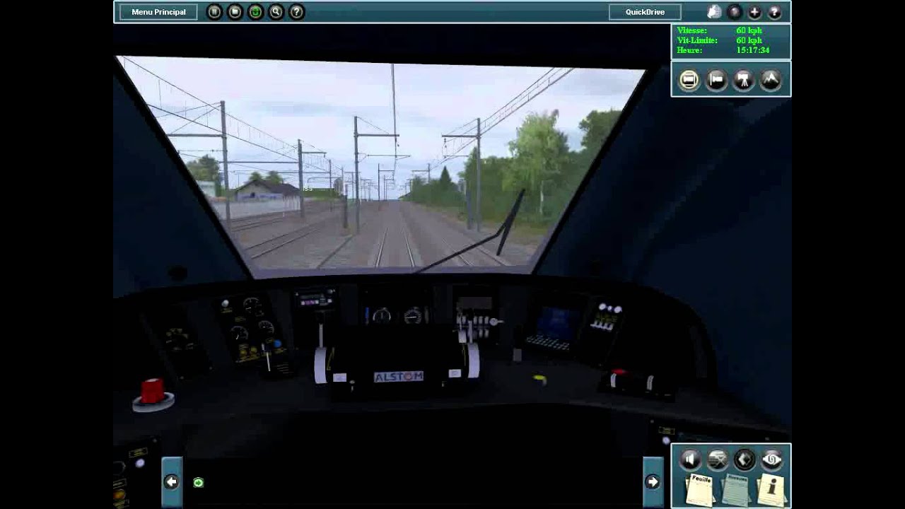 (trainz) TGV thalys - YouTube