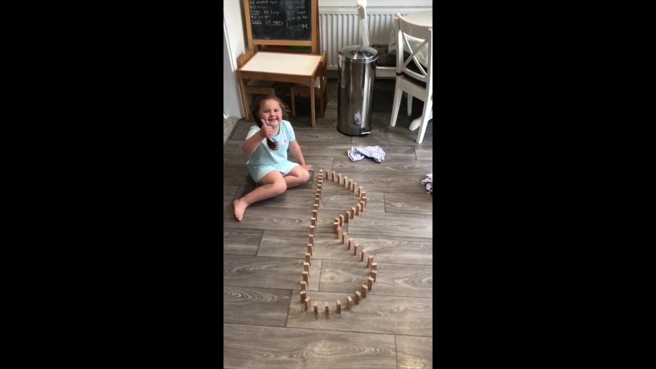 Beatrice and Jude. jenga blocks - YouTube