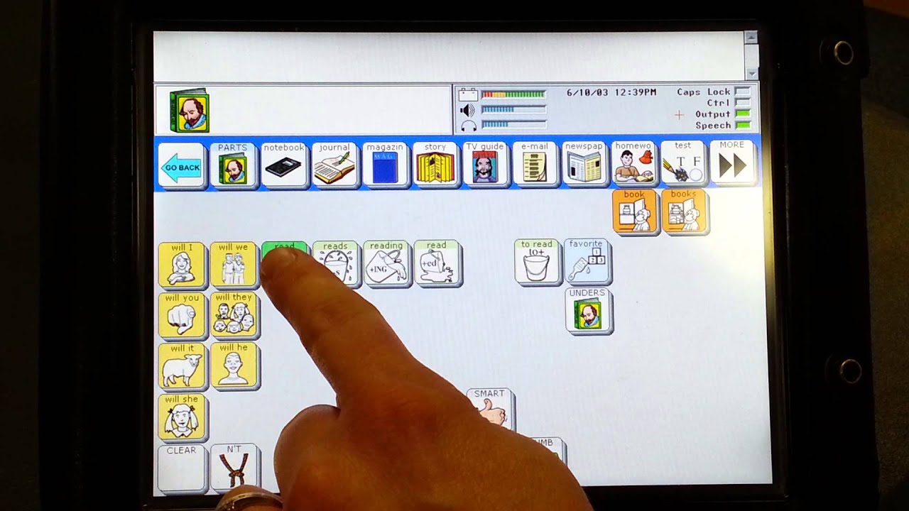 READ - word sequence for the Vantage Lite - YouTube