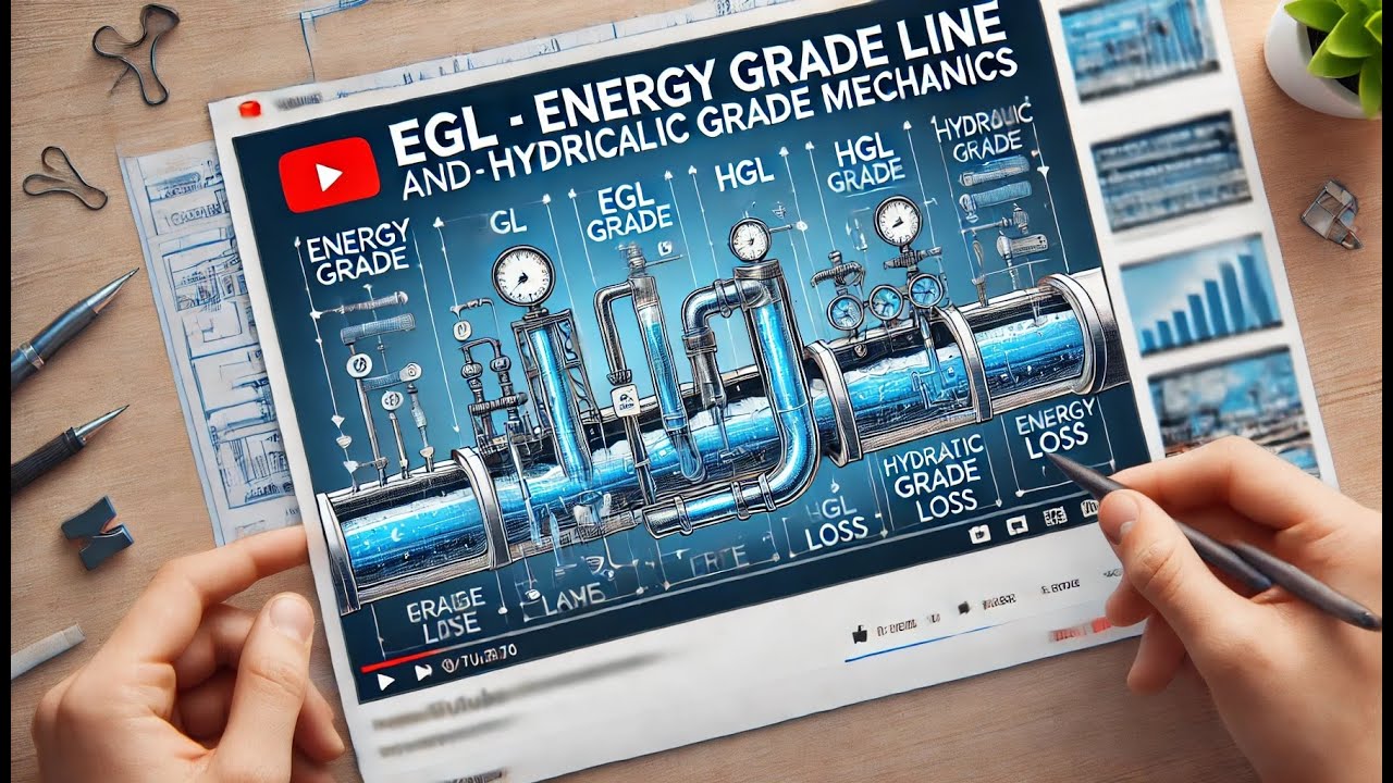 EGL (Energy Grade Line) and HGL (Hydraulic Grade Line) in fluid ...