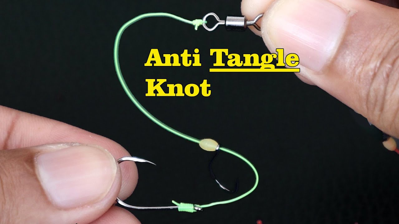 Basic Anti Tangle Fishing Line Easy Techniques - YouTube