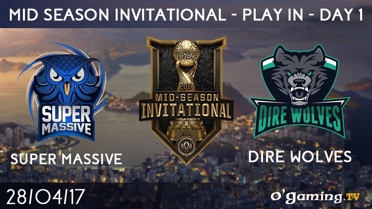 SuperMassive vs Dire Wolves - 2017 Mid-Season Invitational - Play-in ...