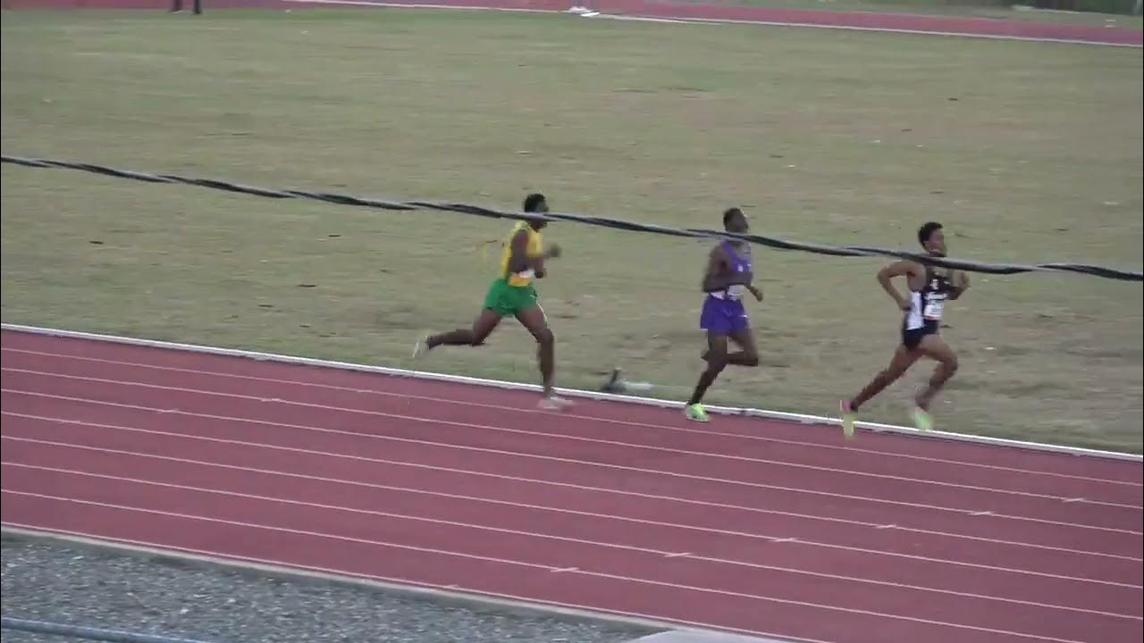 JAAA Series GC Foster Feb 19, 2022 Boys Open 2000m Steeplechase 2 - YouTube
