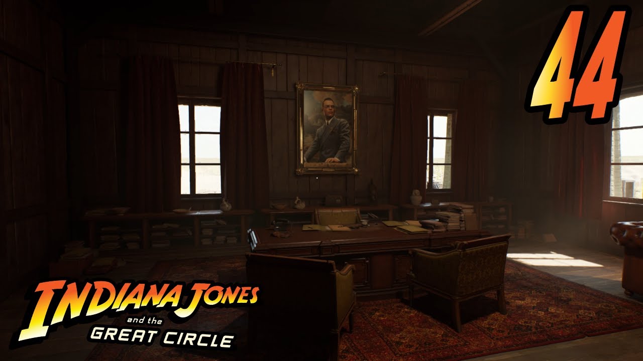 Indiana Jones and the Great Circle 🏺 44: Das Büro von Emmerich Voss ...