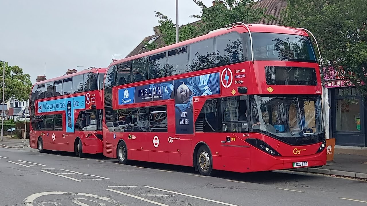 FRV - London Bus Route 93 | Putney Bridge North Cheam | - YouTube