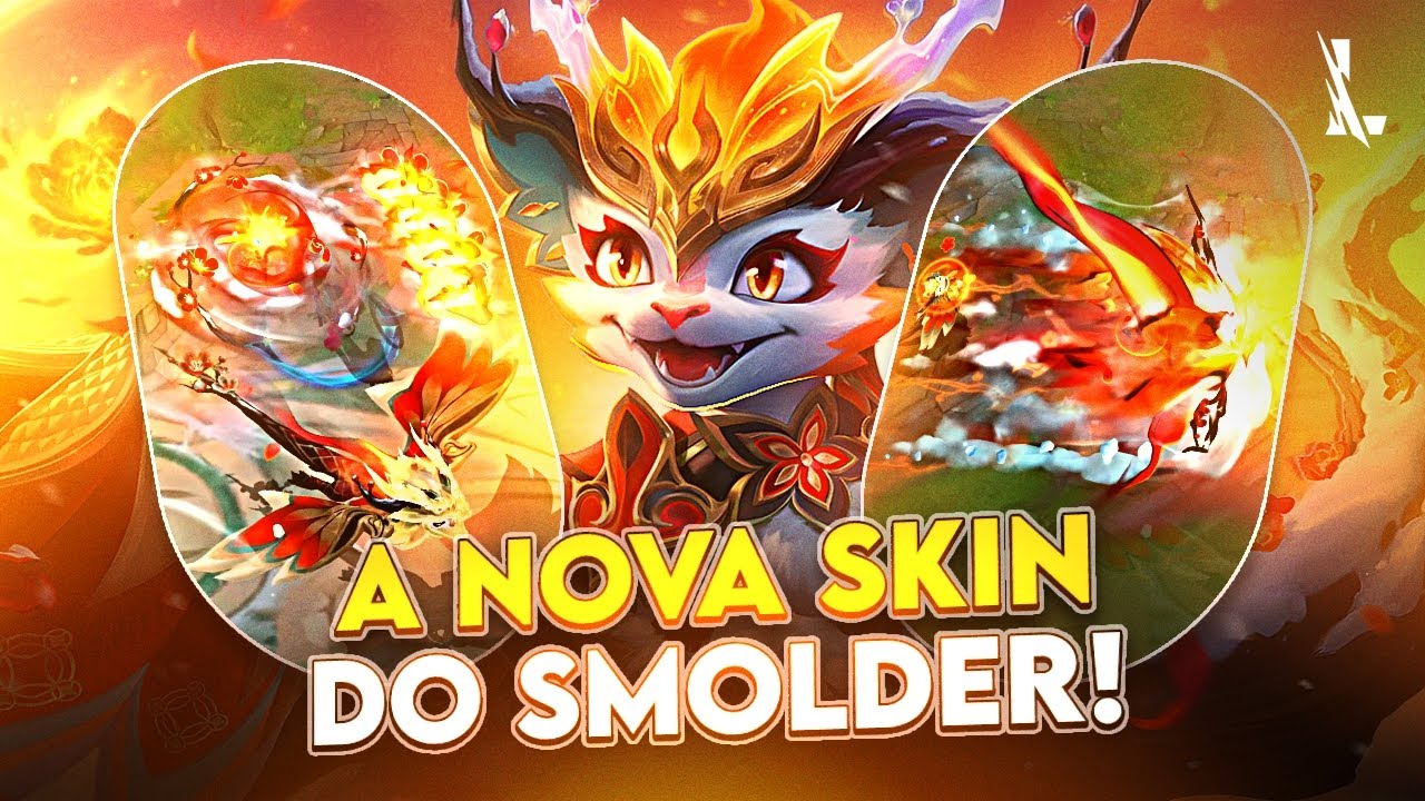 O SEGREDO DA BUILD DEFINITIVA DO SMOLDER! NOVA SKIN | LoL Wild Rift ...