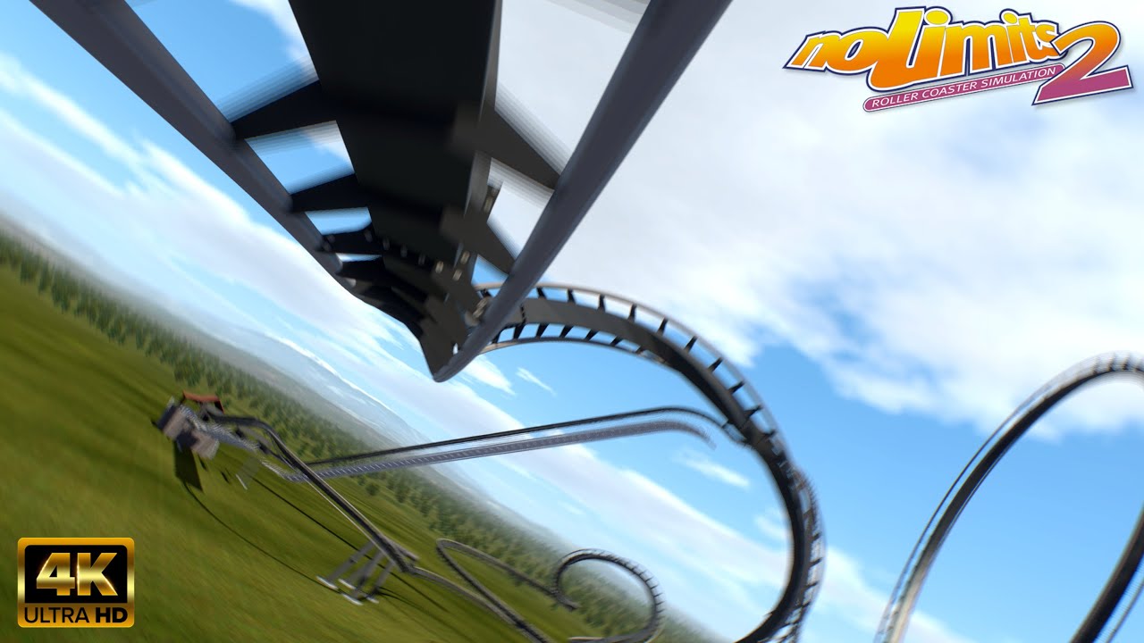 168' Tall Old-School B&M Inverted Coaster - Preview POV - NoLimits 2 Roller Coaster Simulation ...