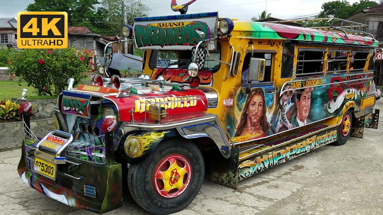 Best Decorated, Modified & Painted Colorful Jeepney Designs - YouTube