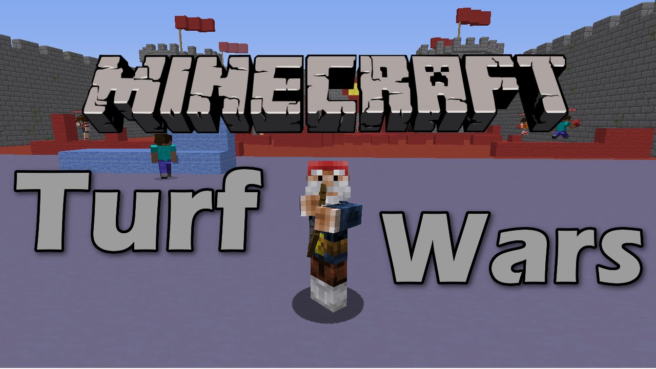 Minecraft Mineplex Turf Wars - NO ARROWS? - YouTube