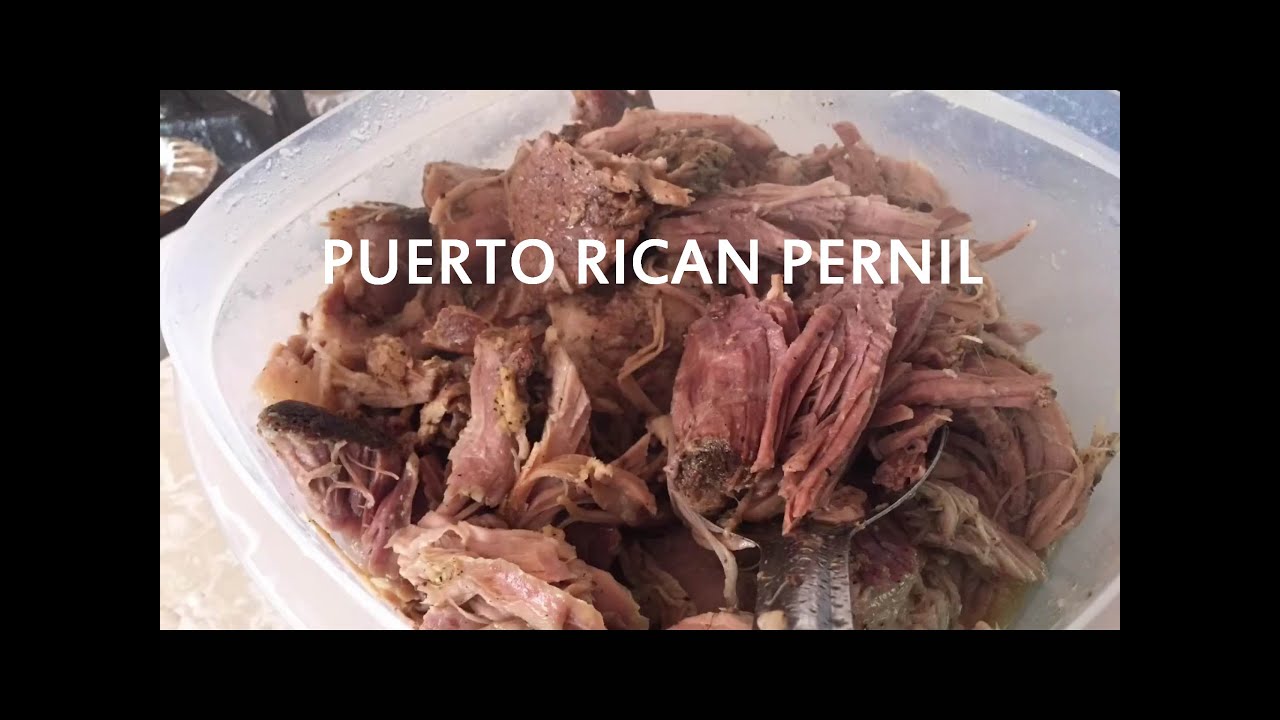 Puerto Rican PERNIL Recipe - YouTube