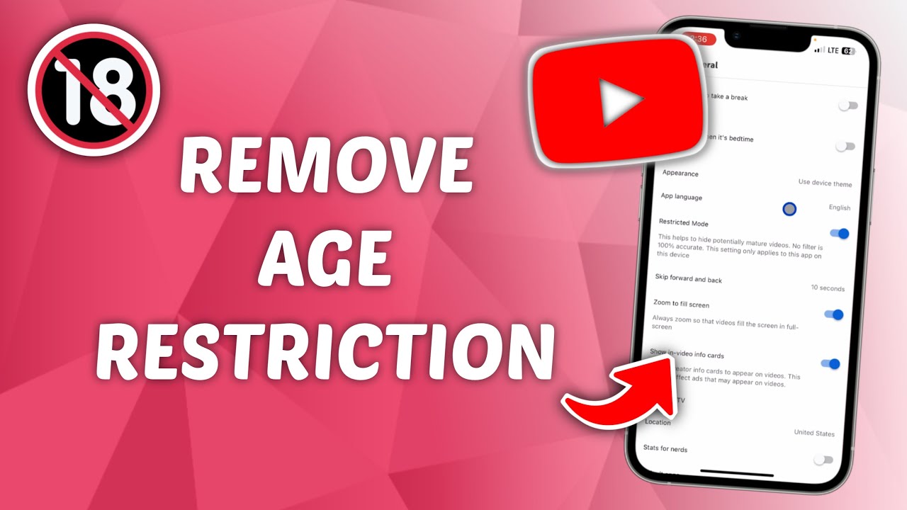 How To Remove Age Restrictions On YouTube iPhone Android YouTube how-to-remove-age-restrictions-on-youtube-iphone-android-youtube
