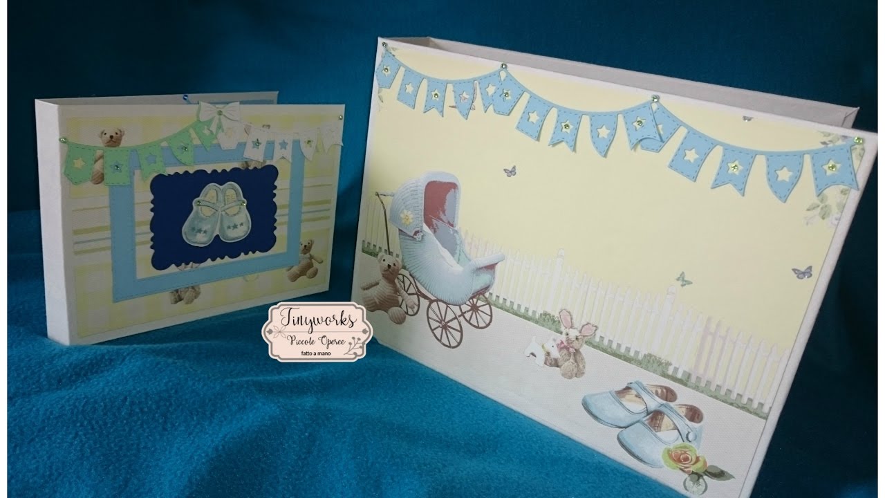 Album Mattia First Edition It's a Boy (Scrapbooking) - YouTube