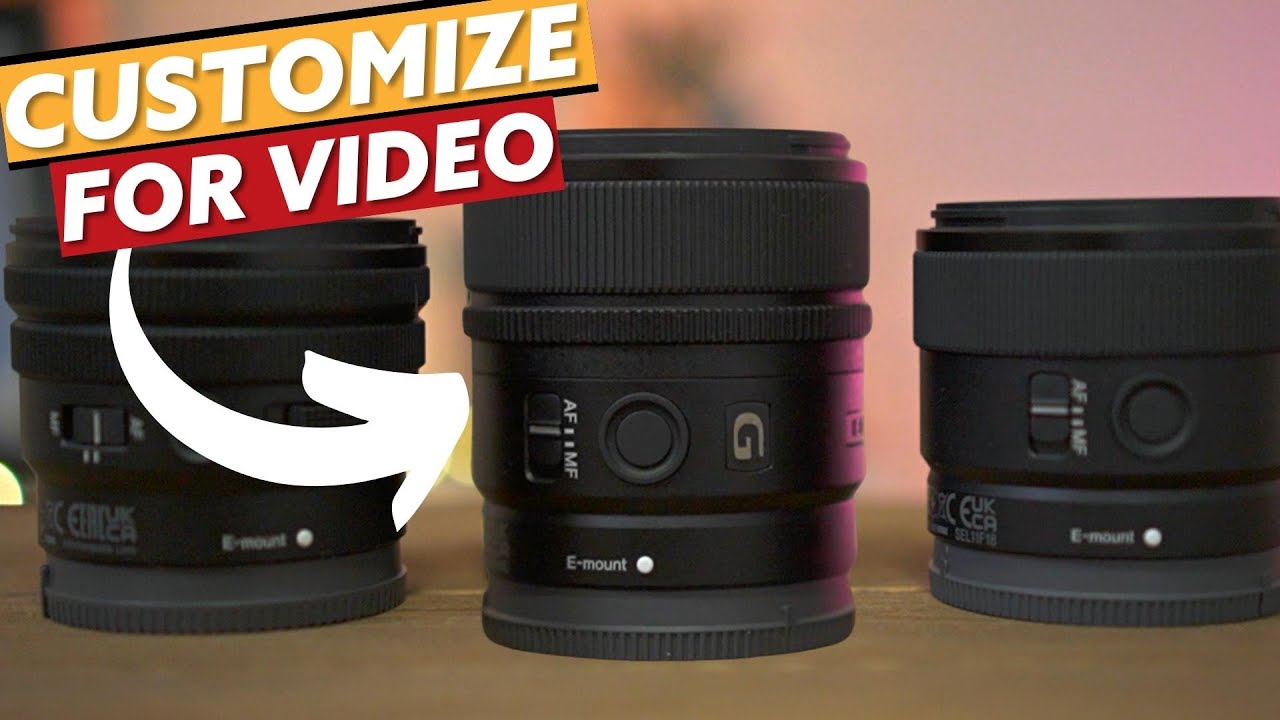 5 Cool Ways to Customize the Button on Sony's New APS-C Lenses - YouTube