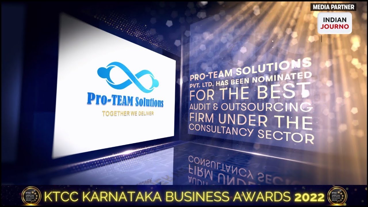 Pro-TEAM Solutions Pvt. Ltd. has been nominated for Best Audit ...