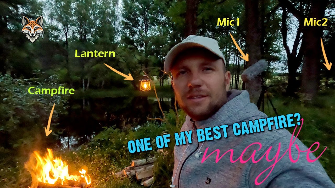 This is how my favorite scene with the campfire and the lantern was ...