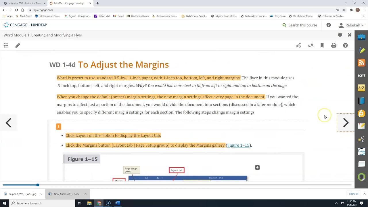 Word Module 1 Textbook Project - YouTube