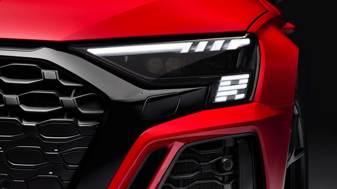 2022 Audi RS 3 Sportback with 400 hp in Tango Red - YouTube