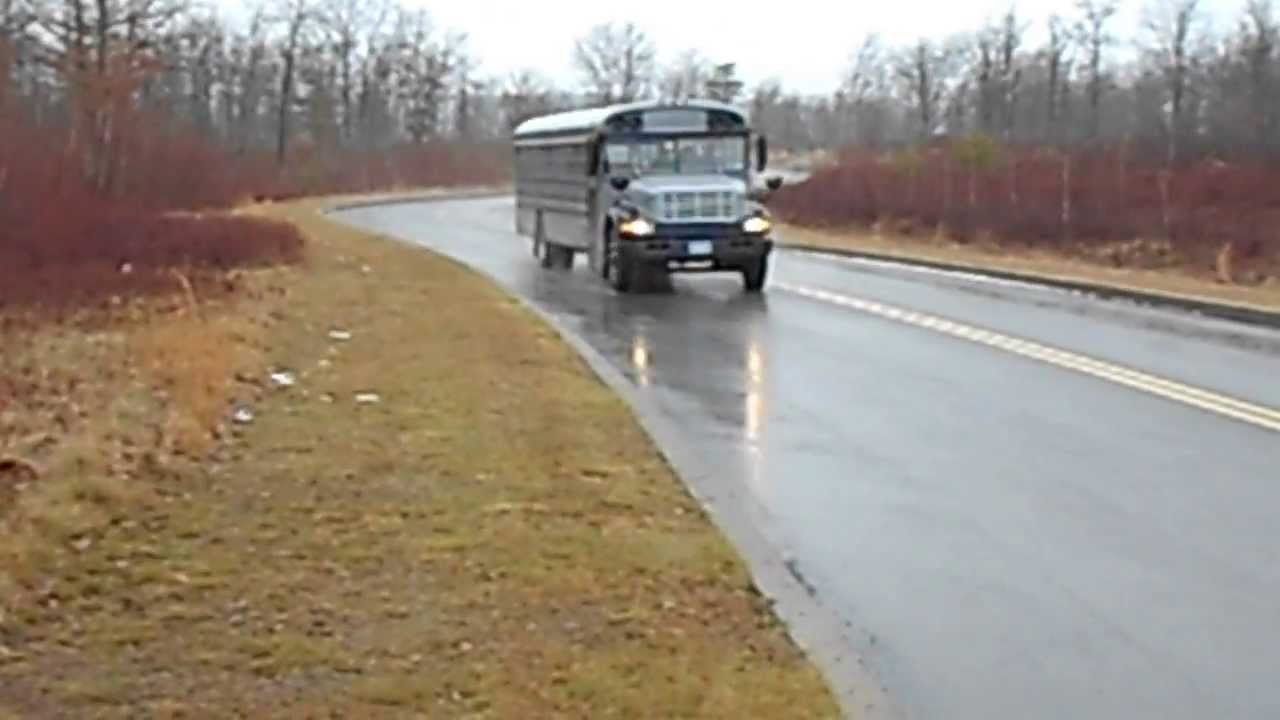 Straight piped DTA360 and new air horn - YouTube