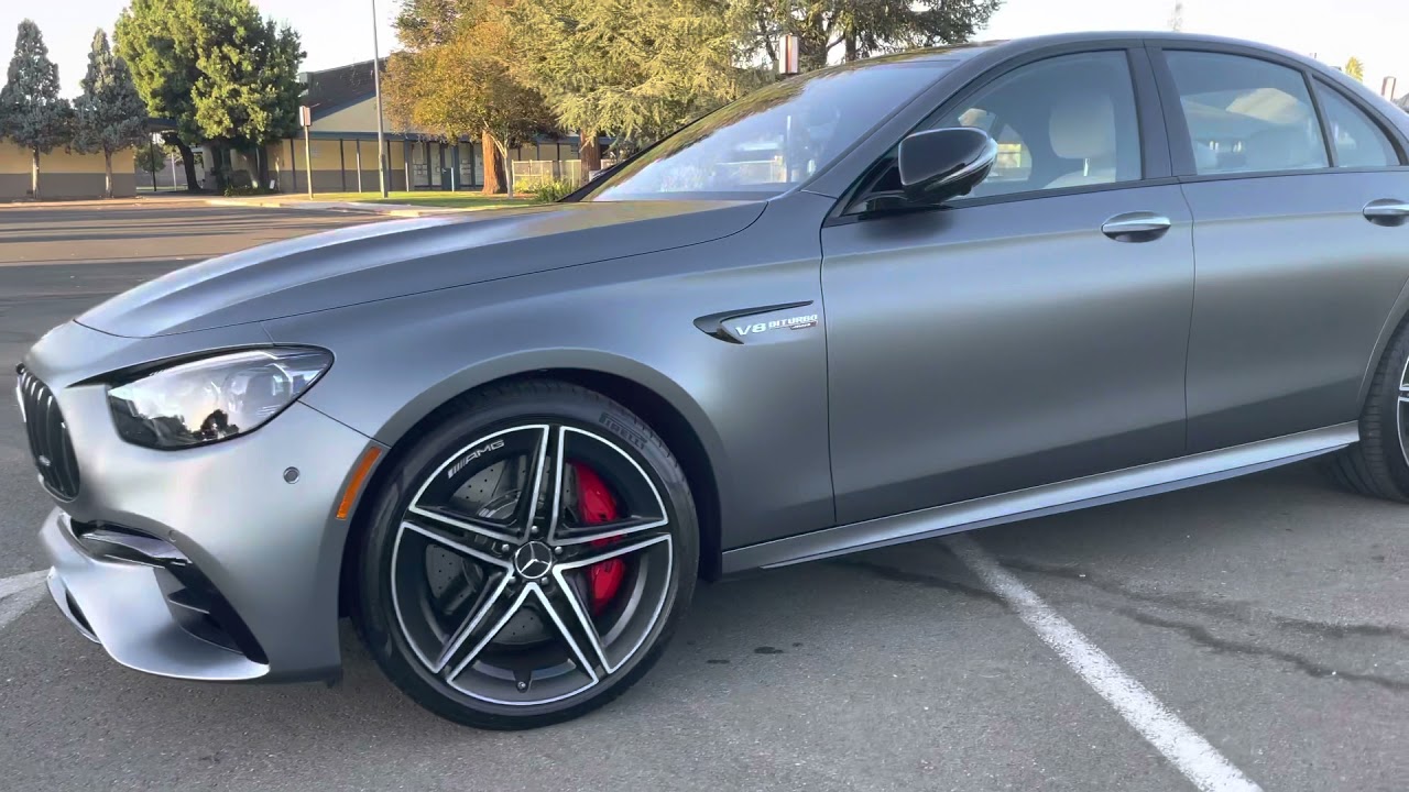 ‘21 Mercedes Benz Selenite Grey Magno E63s - YouTube