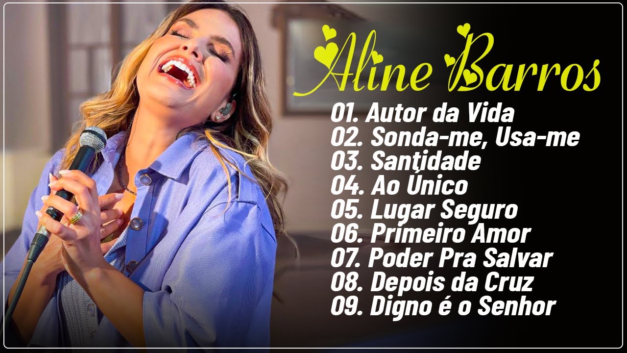 Aline Barros || Jeová Jireh,...Os melhores hinos em nossos corações # ...