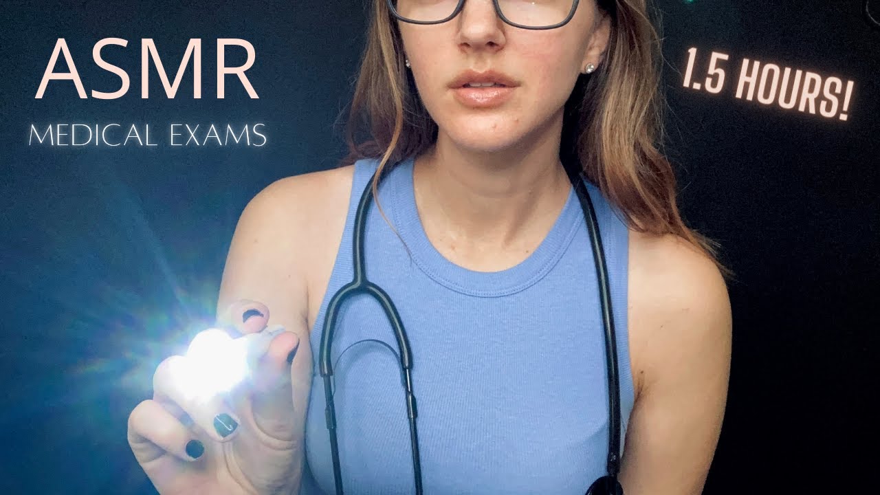 ASMR Medical Exam Compilation l Cranial Nerve, Soft Spoken, Unintentional - YouTube