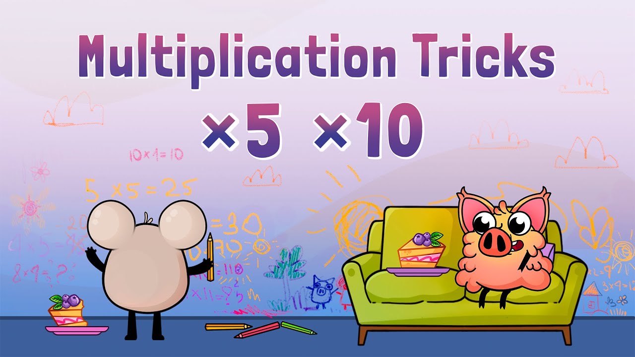 Multiplication By 5 And 10 Multiplication Tricks For Kids YouTube Multiplication By 5 And 10 Multiplication Tricks For Kids YouTube