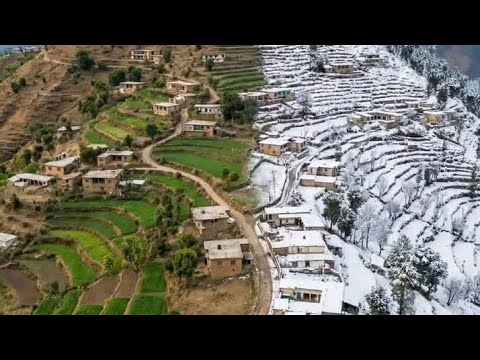 Beautiful Natural Snow ️🌨️ in Muree.. - YouTube