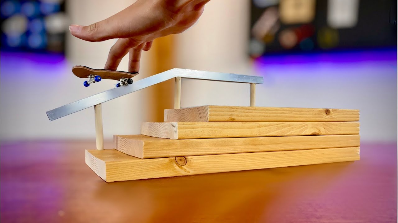 How To Make A Fingerboard Stair Set EASY TO FOLLOW YouTube How To Make A Fingerboard Stair Set EASY TO FOLLOW YouTube