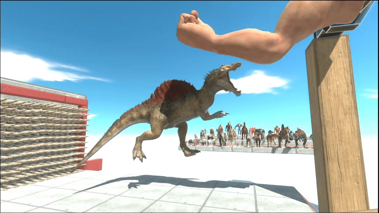 Epic Punch VS Dinosaurs Who Will Win - Animal Revolt Battle Simulator ...