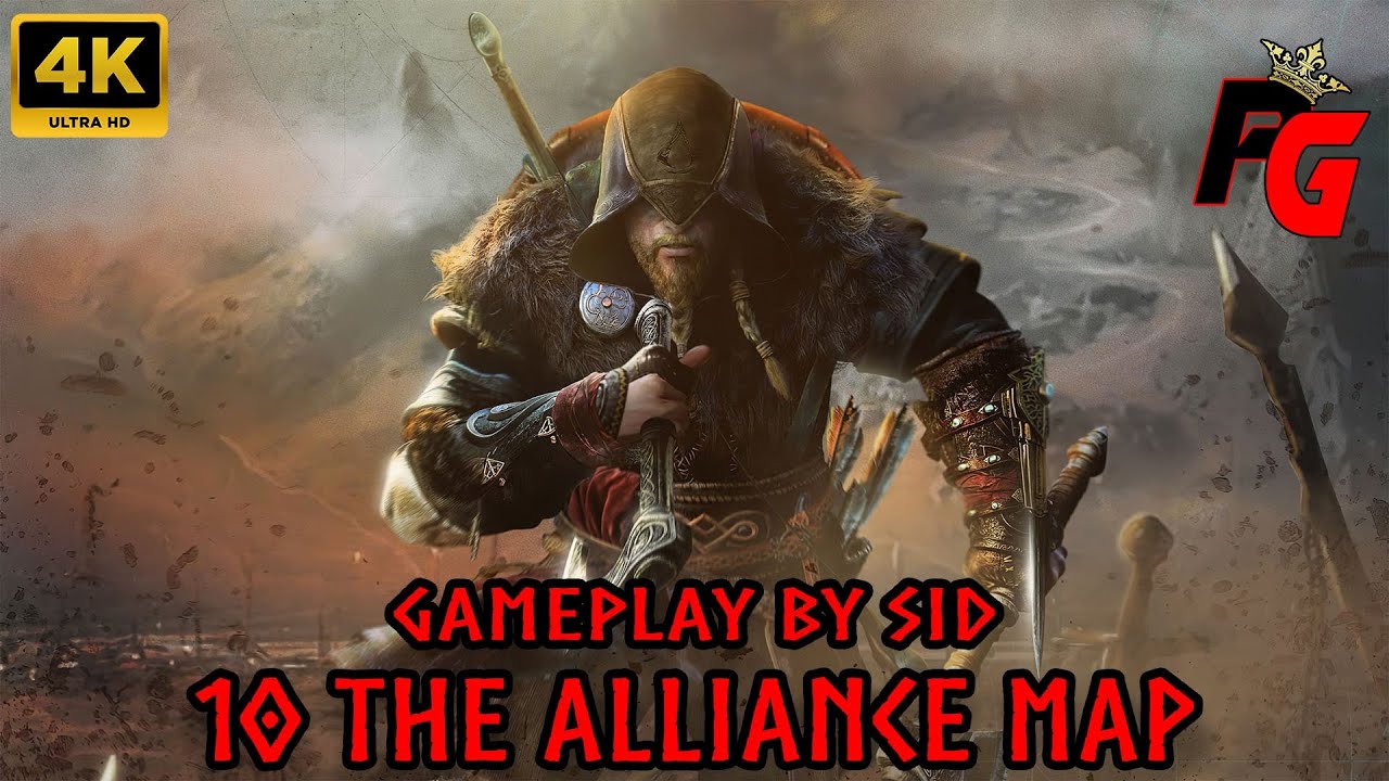 Assassin's Creed Valhalla | 10 The Alliance Map | 4K Gameplay - YouTube