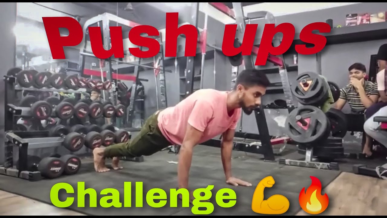 Push ups challenge 💪| 100 push-ups challenge | push ups challenge ...