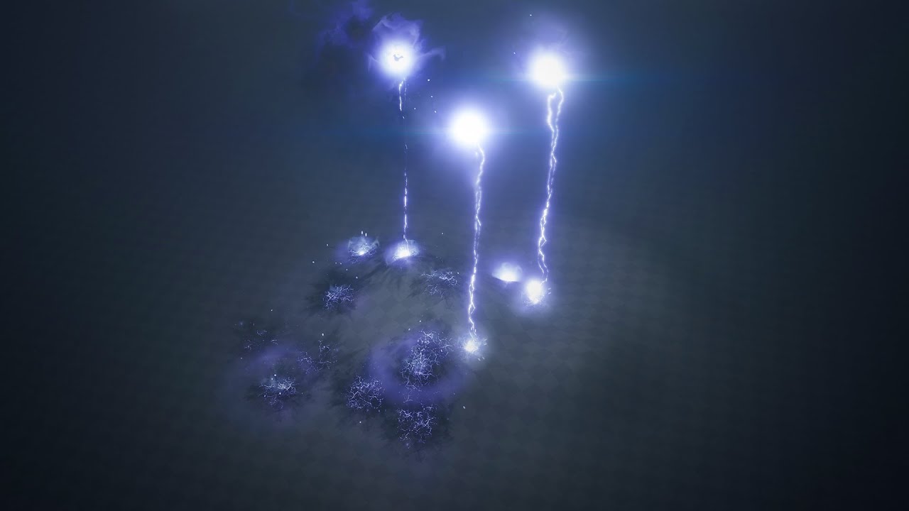 UE4 | Lightning Element VFX Pack - Lightning Wave [4K] - YouTube