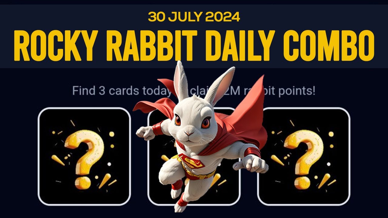 How to Find Rocky Rabbit Daily Combo July30 || Today Rocky Rabbit Combo ...
